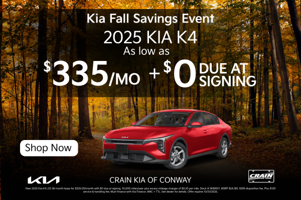 Kia Dealer in Conway, AR| New Kias in Conway | Crain Kia of Conway