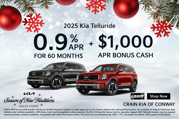 Trusted Kia Dealer in Conway, AR | Crain Kia of Conway