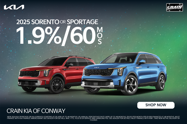 Kia Dealer in Conway, AR| New Kias in Conway | Crain Kia of Conway